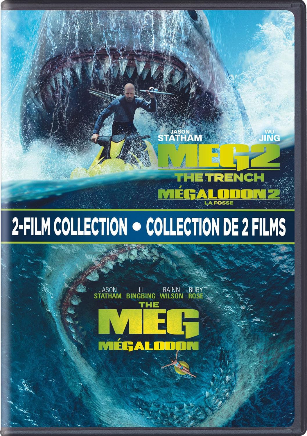 The Meg 2-Film Collection - DVD: Amazon.ca: Ben Wheatley, Jason Statham ...