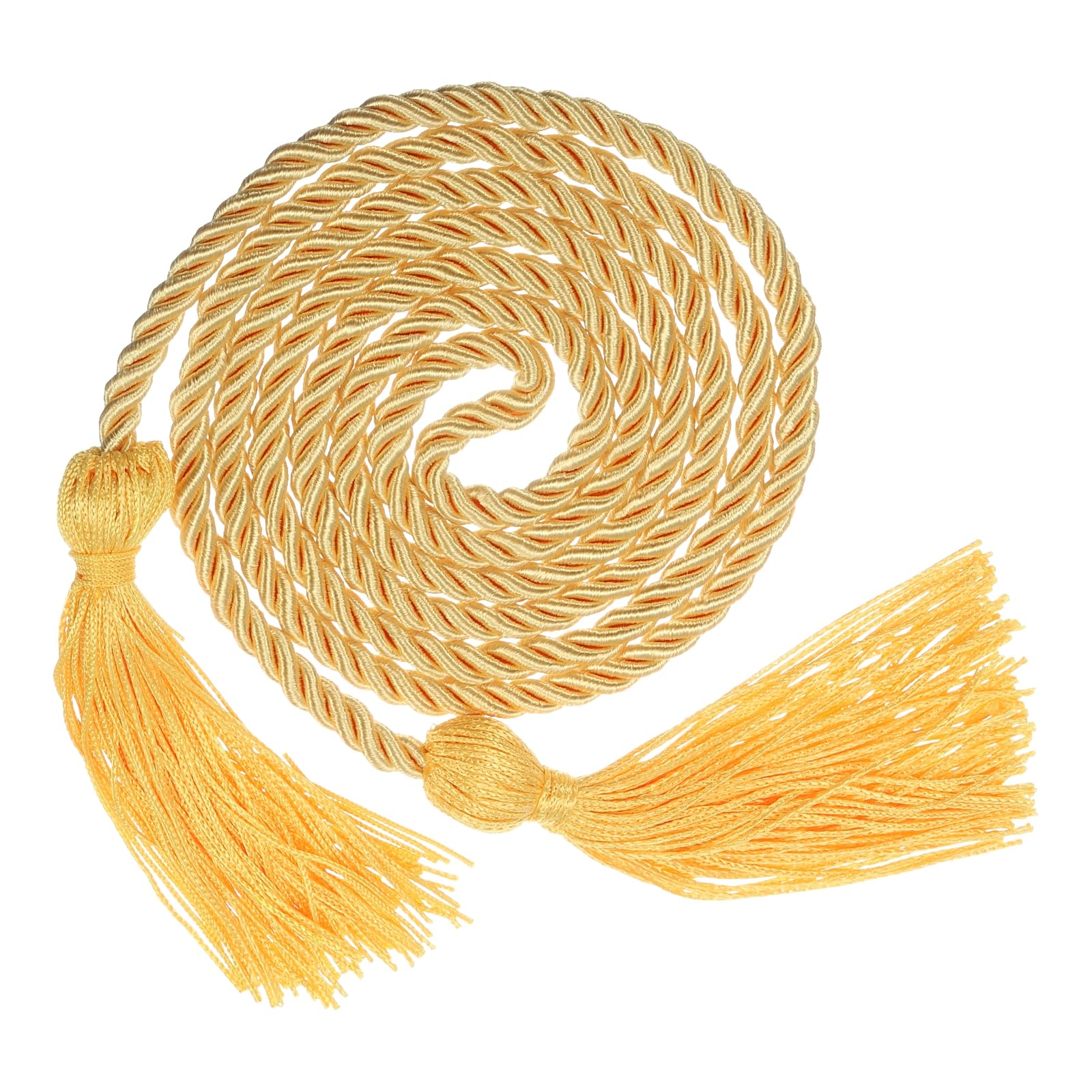 sourcing map Graduation Honor Cord 67" with Tassel Polyester Braided ...