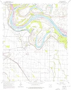 Amazon.com: YellowMaps Cades AR topo map, 1:24000 Scale, 7.5 X 7.5 ...