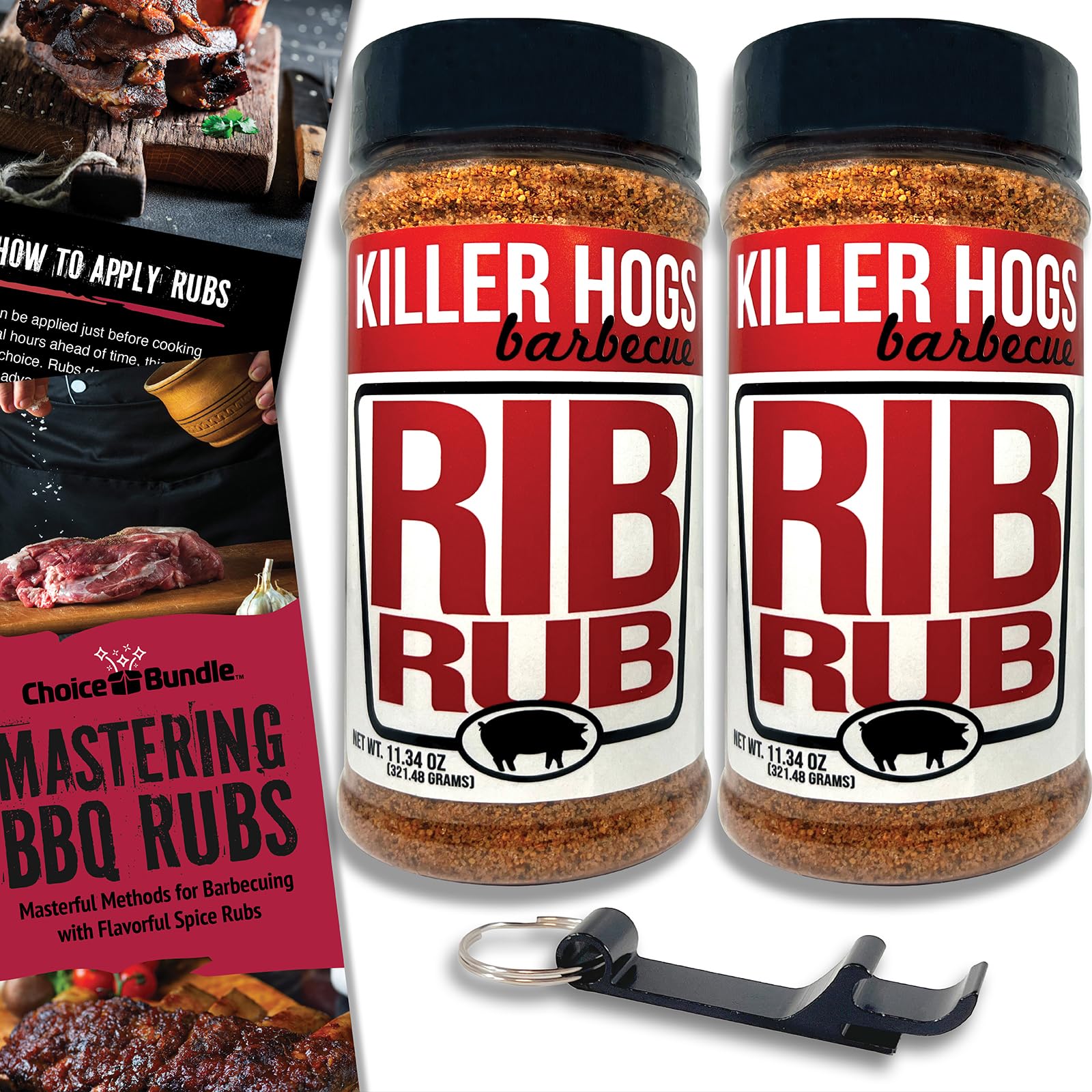 Snapklik.com : ChoiceBundle Killer Hogs Rib Rub Premium BBQ Barbecue ...