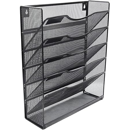 Klickpick Organizador de archivos de malla metálica para oficina ...