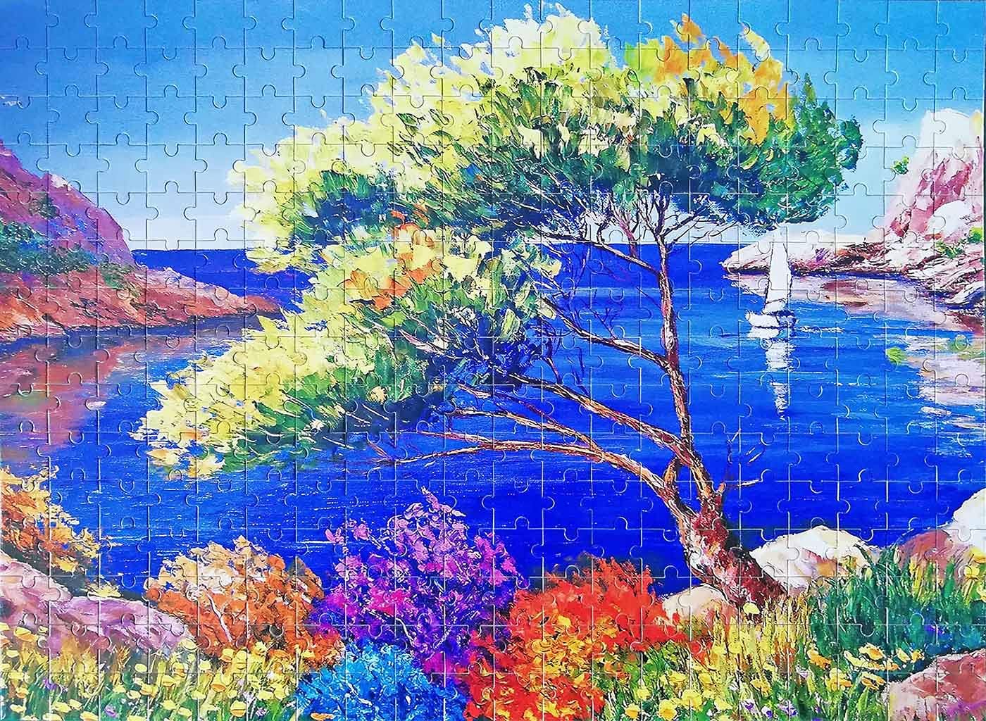 Jigsaw Puzzles for Adults 300 Pieces, Wooden Puzzle 53.5 X 38.5 cm, One ...