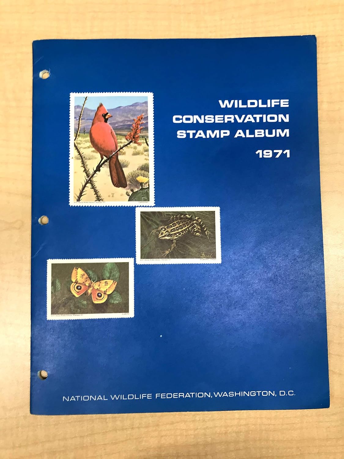 Wildlife Conservation Stamp Album 1971: National Wildlife Federation ...
