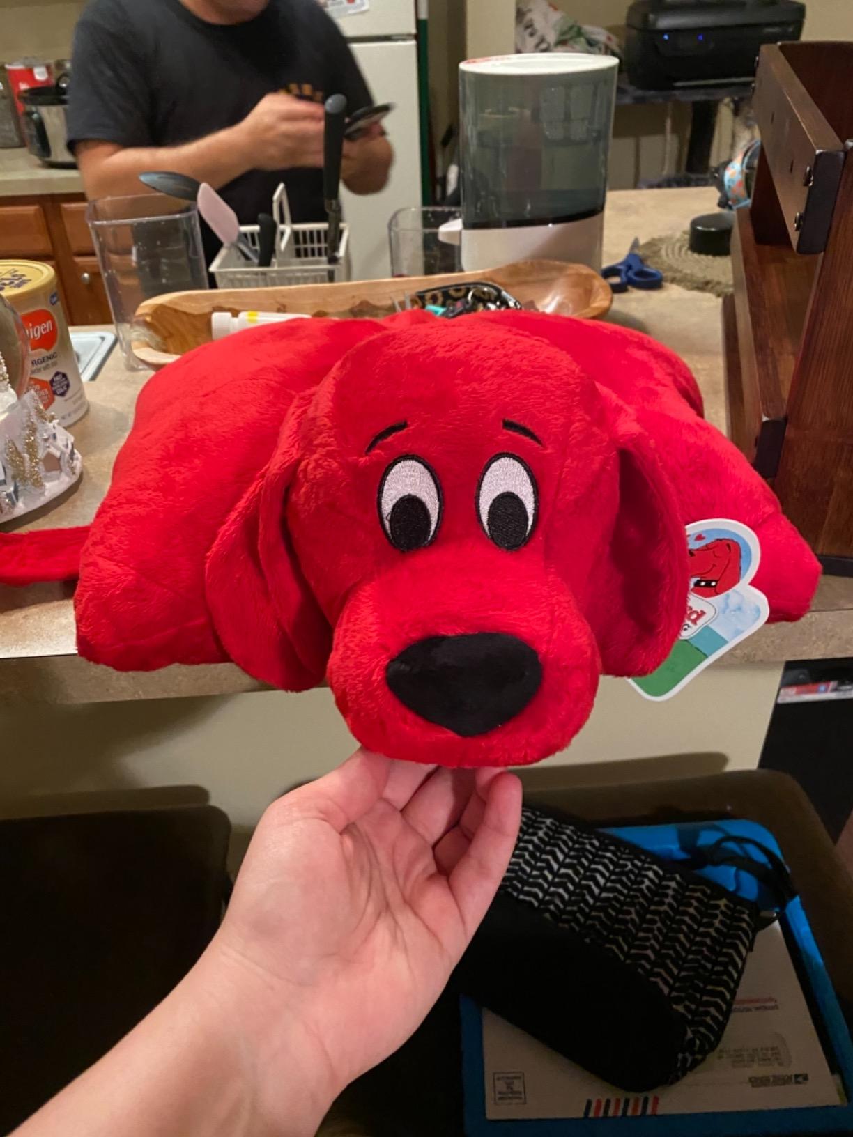 Amazon.com: Pillow Pets Clifford The Big Red Dog - Stuffed Animal Plush ...