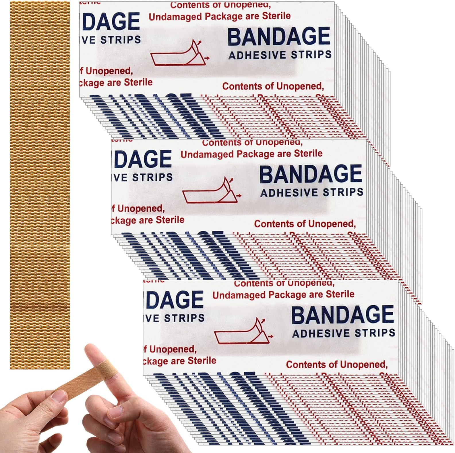 Amazon.com: Medique 62178 Medi-First Latex Free Woven Bandages, Extra ...