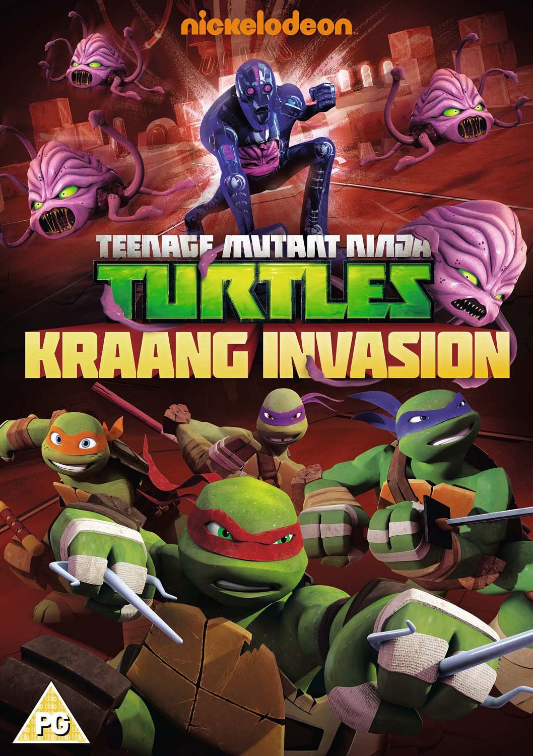 Teenage Mutant Ninja Turtles: Kraang Invasion [2013] [DVD]: Amazon.co ...