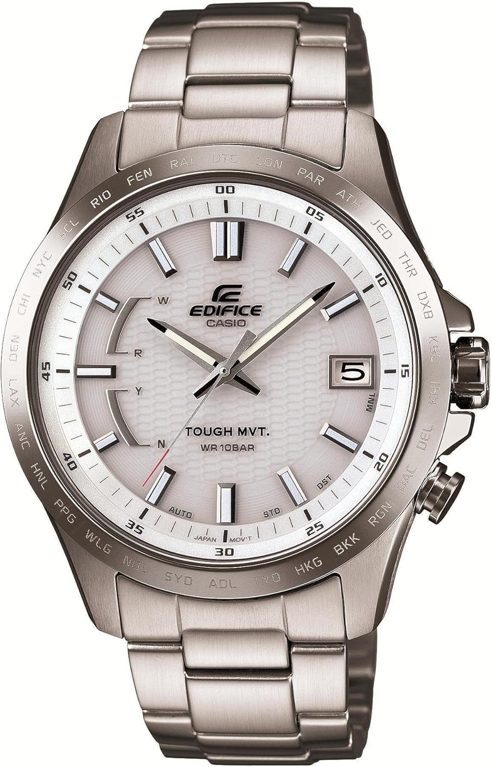 Amazon.com: CASIO EDIFICE TOUGH SOLAR SMART ACCESS 6 MULTIBANDS EQW ...