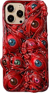 Amazon.com: TRADAY Scary Horror Phone Case Compatible with iPhone 12 ...