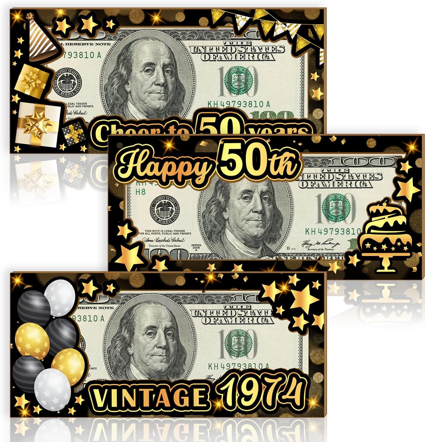 Amazon.com: 50th Birthday Gifts for Her- 50th Birthday Decorations-50th ...