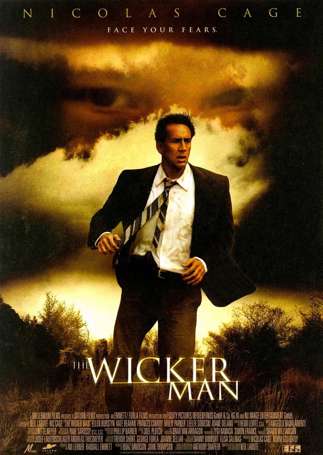 The Wicker Man (Blu-Ray): Amazon.co.uk: Nicolas Cage, Molly Parker ...