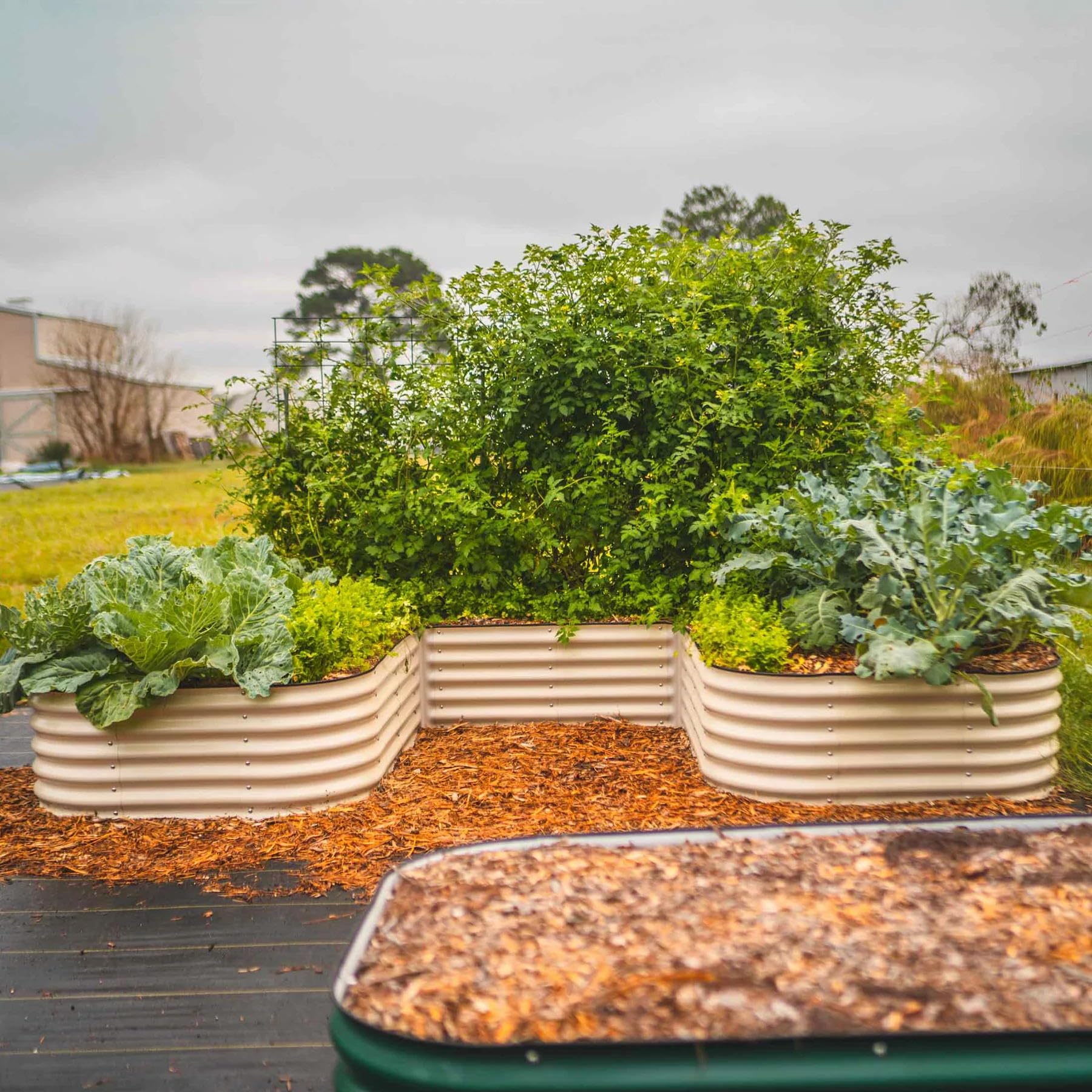 Metal U Shaped Raised Garden Bed Plans Man Vs. Lawn: How To Build An