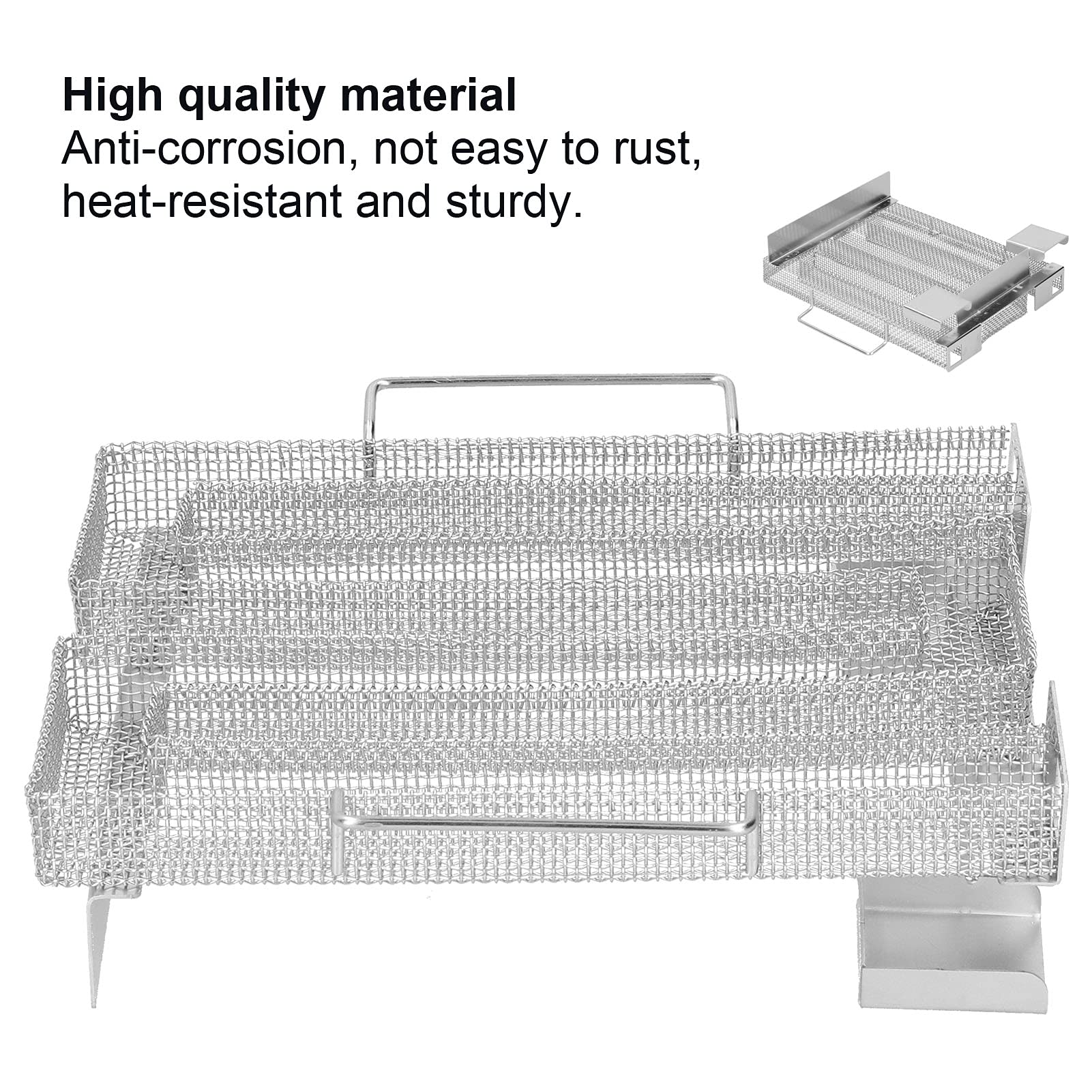 Bbq Grill Accessories Cold Smoke Generator, Pellet Smoker Tray Box For ...