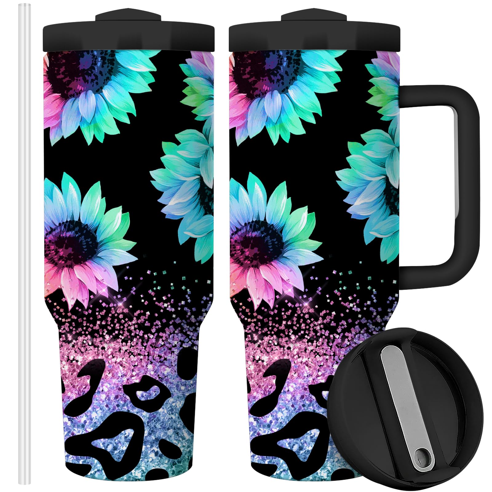 Amazon.com | Equoza 40oz Travel Mug Tumbler with Handle Mother Cup Gift ...