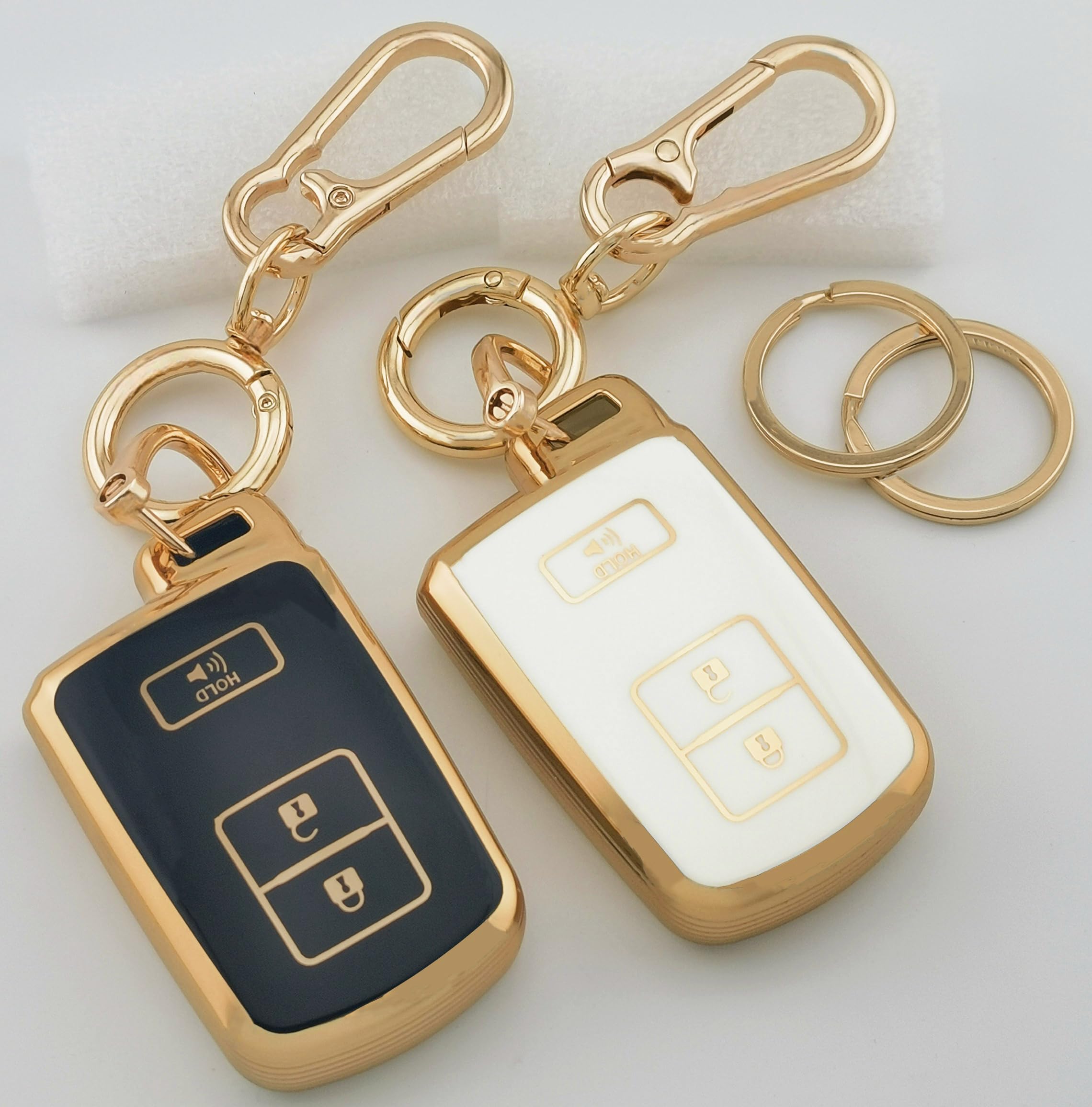 Amazon.com: REPROTECTING TPU Key Fob Cover Compatible with Toyota ...