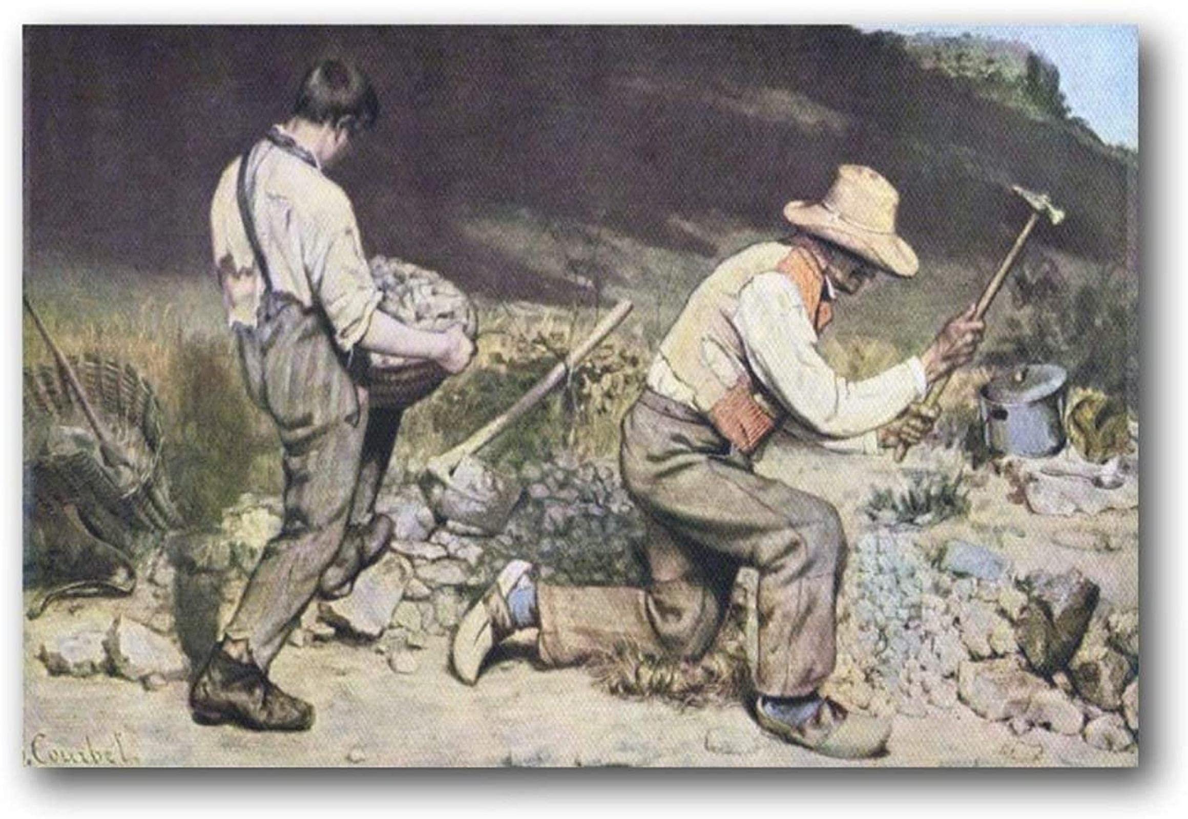 The Stone Breakers Gustave Courbet