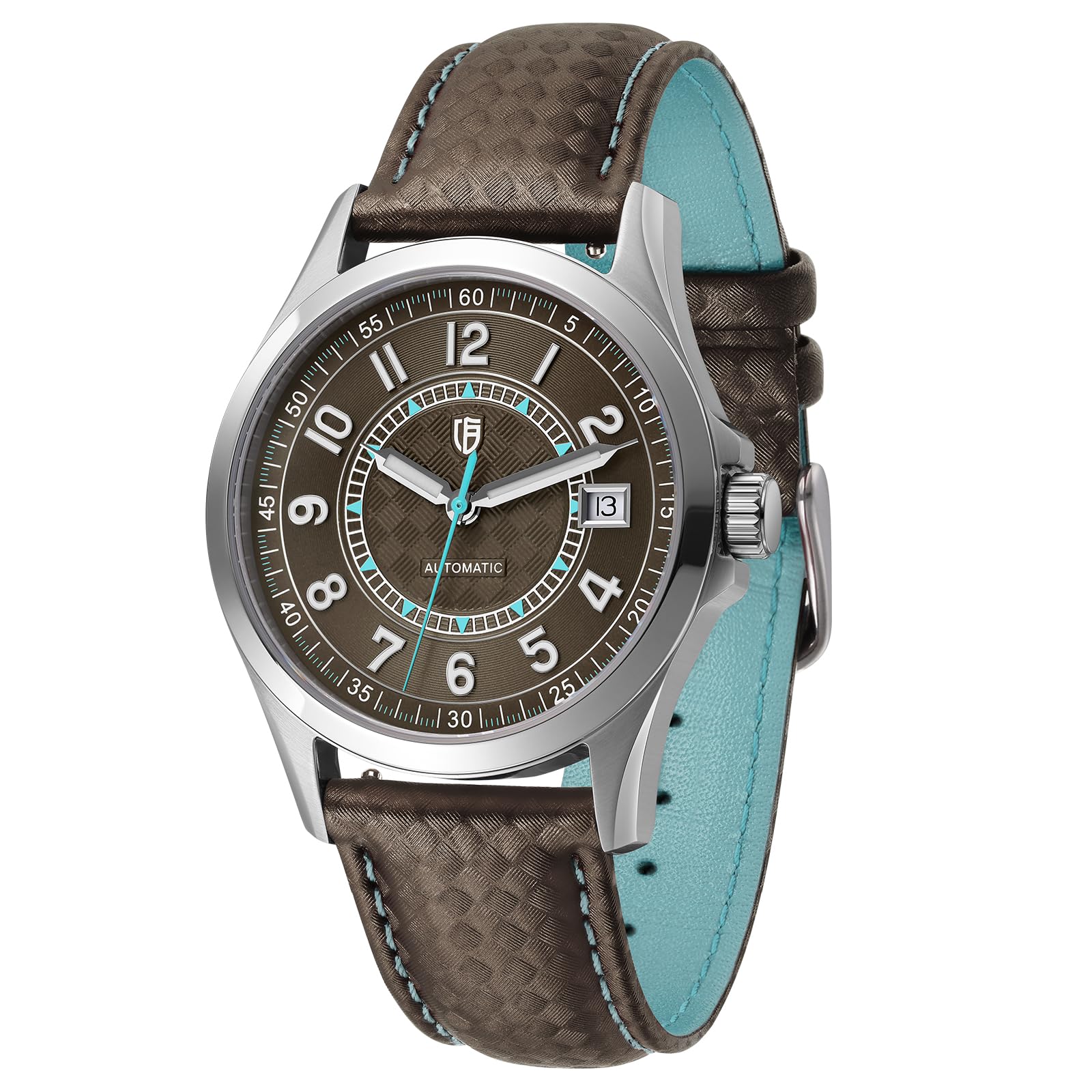 Buy BERNY Automatic Watch for Men Self-Winding Mechanical Watch Classic ...