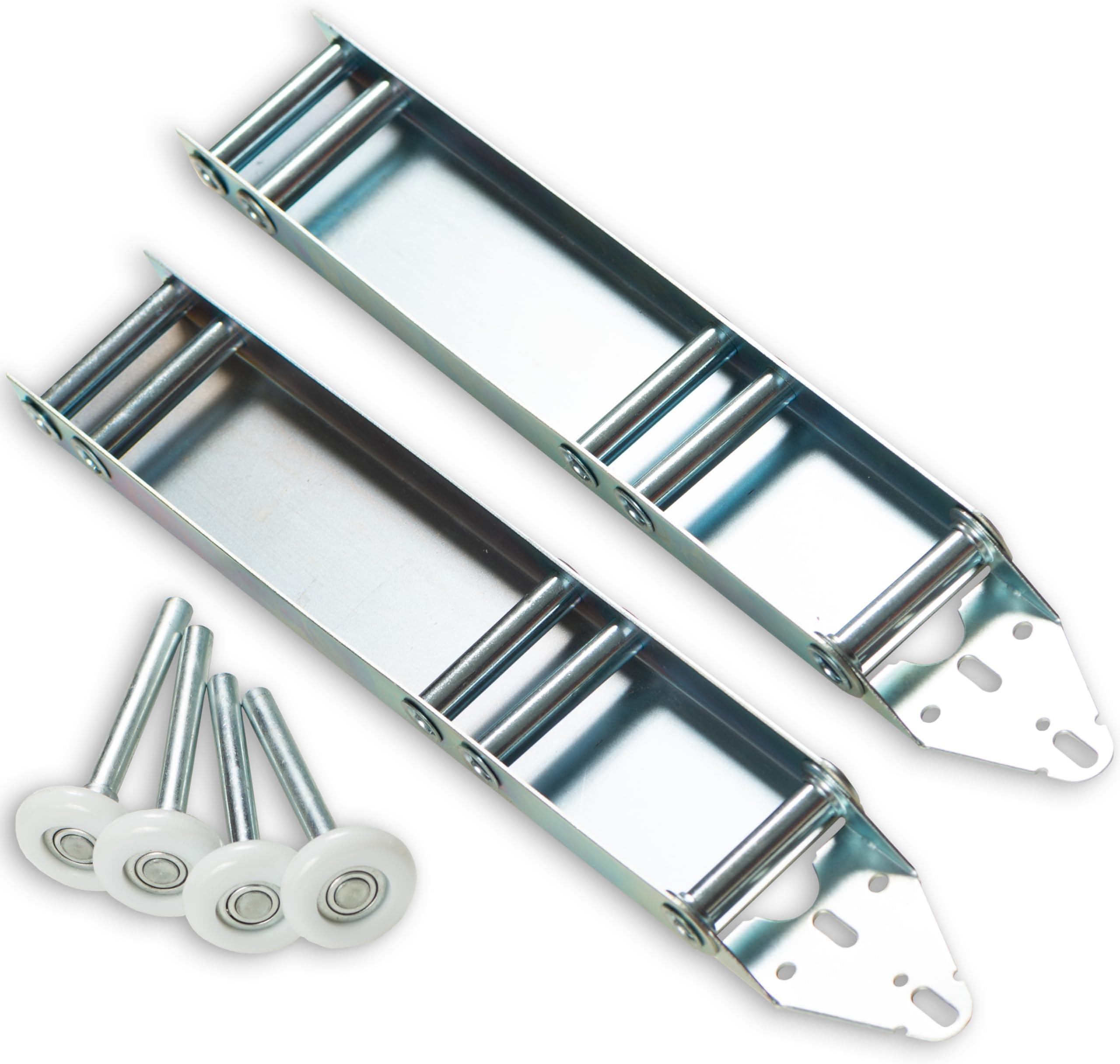 New Opener Parts Garage Door Low Headroom Quick Turn Brackets (Pair) w ...