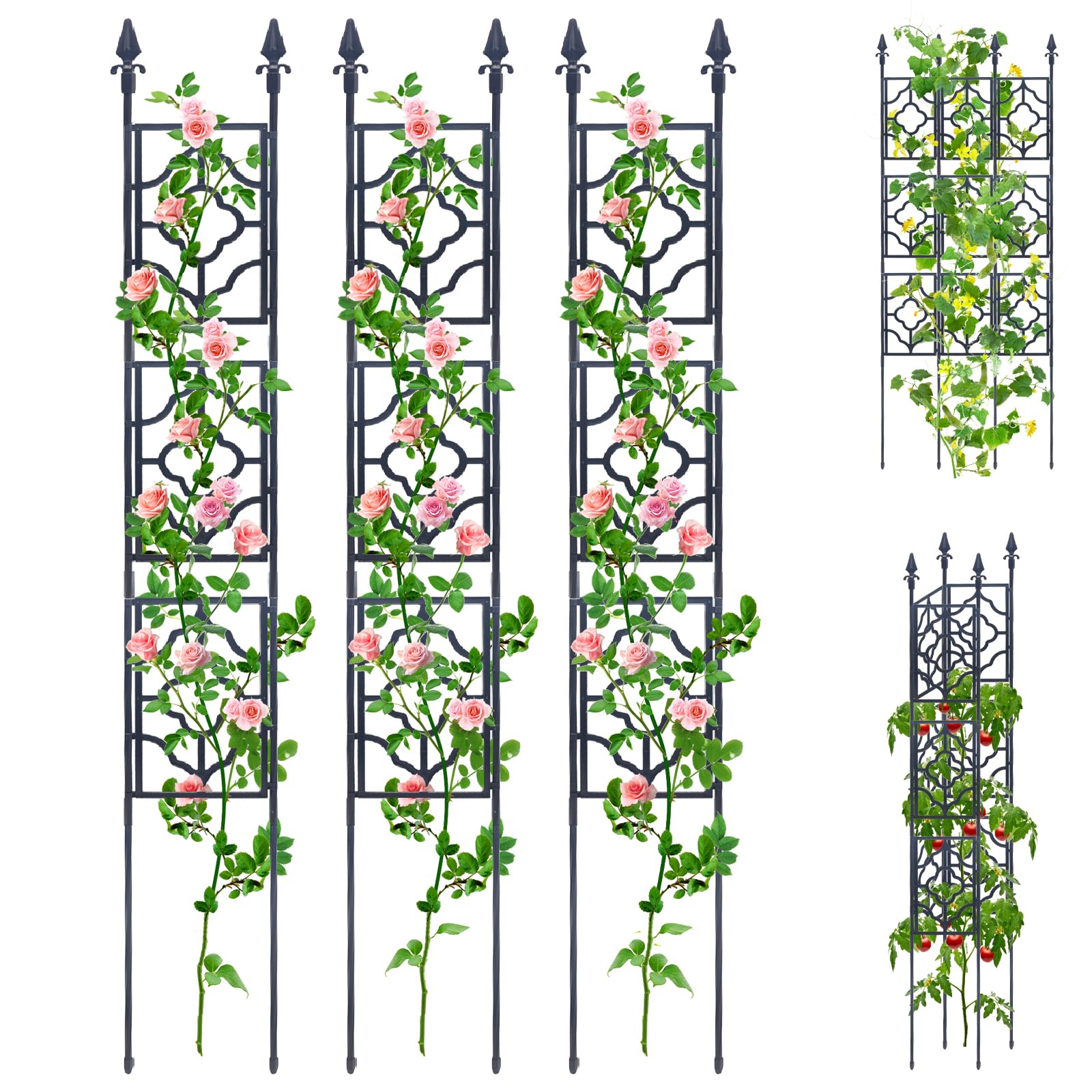Snapklik.com : Garden Trellis For Climbing Plants, Deaunbr Tall Plant ...
