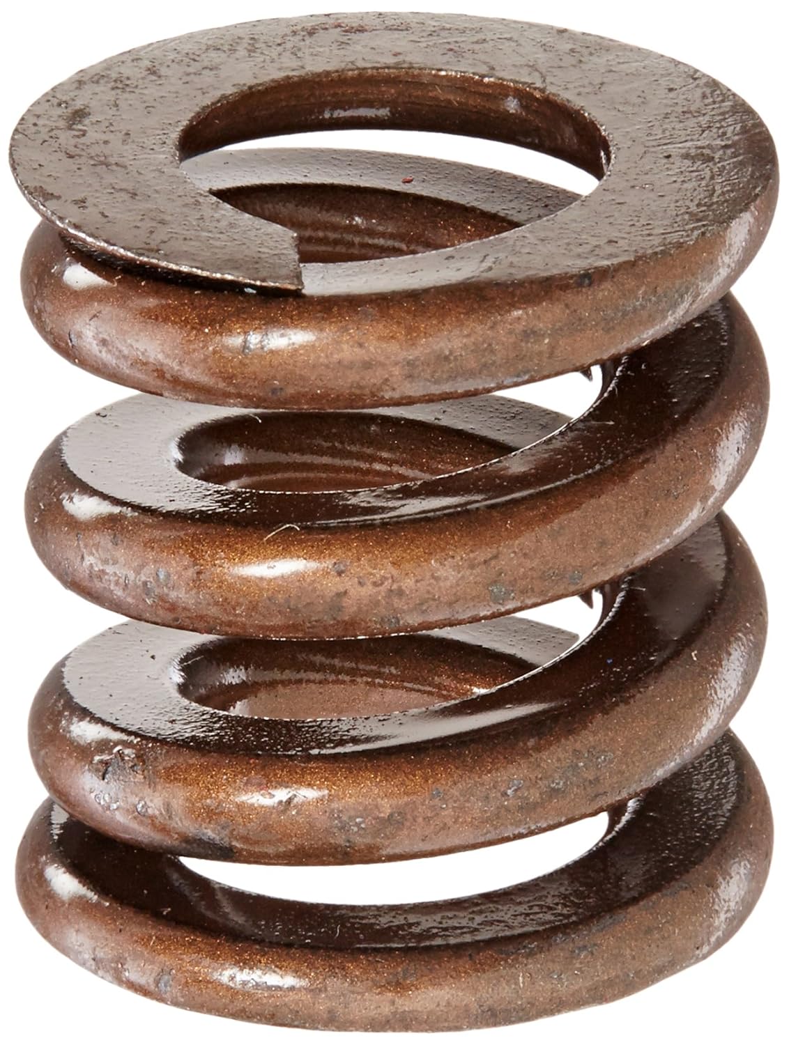 Die Spring, Heavy Duty, Closed & Ground Ends, Gold, 1" Hole Diameter, 0 ...