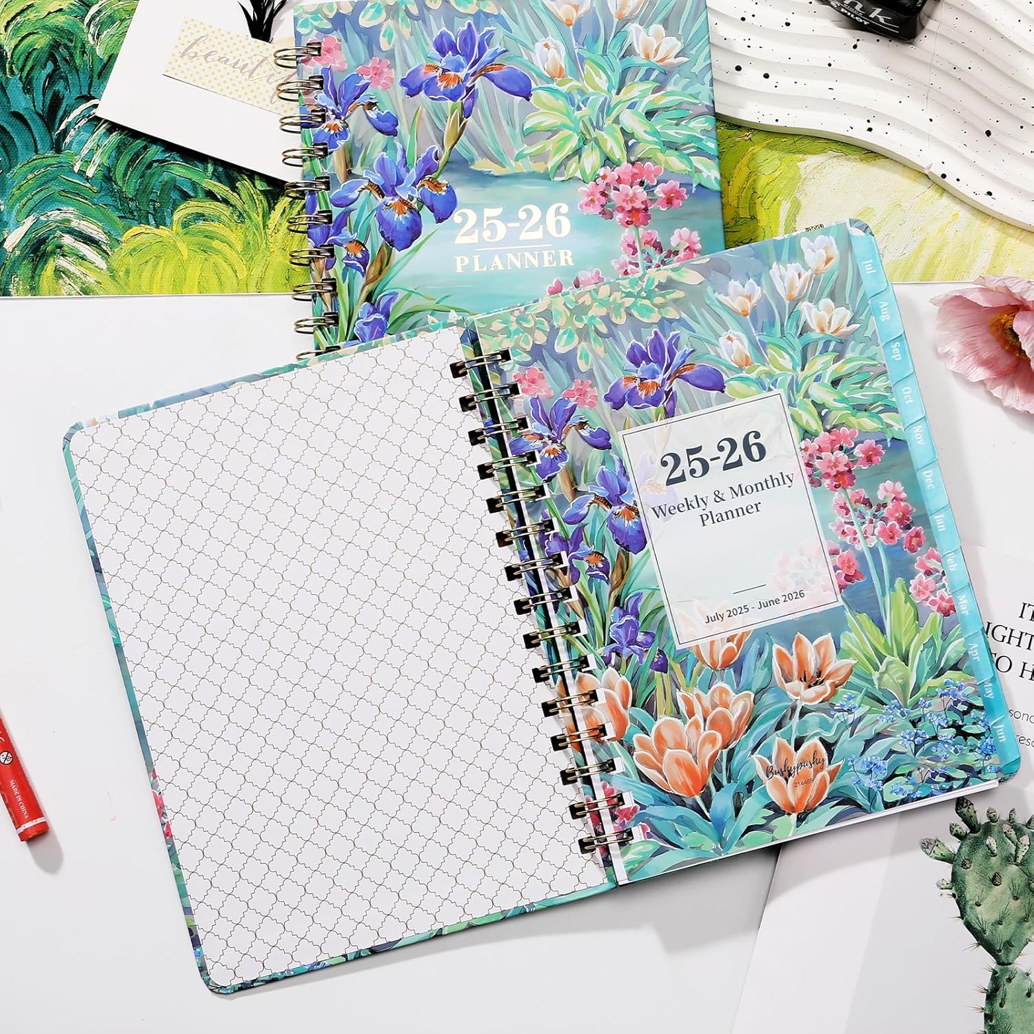 Planificateur 2025-2026 - JUILLET 2025 - JUIN 2026, Maroc | Ubuy