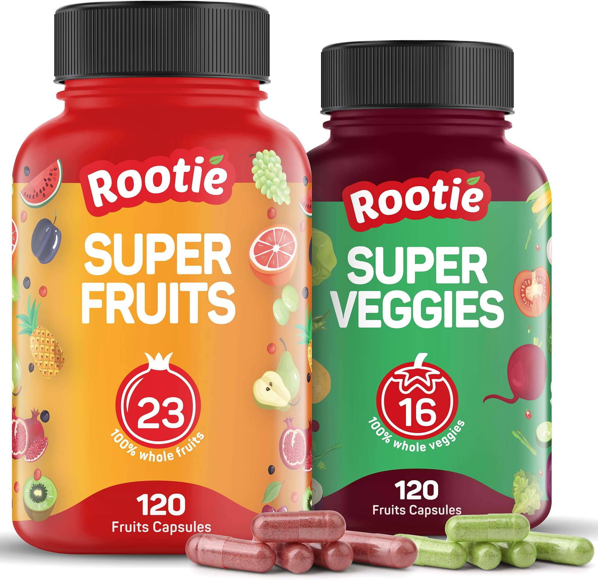 Amazon.com: Fruits and Veggies Supplement (60 Day Supply) Powerfull ...