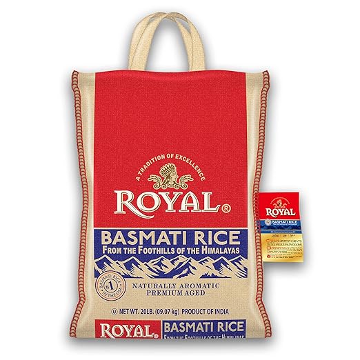 Amazon.com : Authentic Royal - Naturally Aged Long Grain Indian White ...