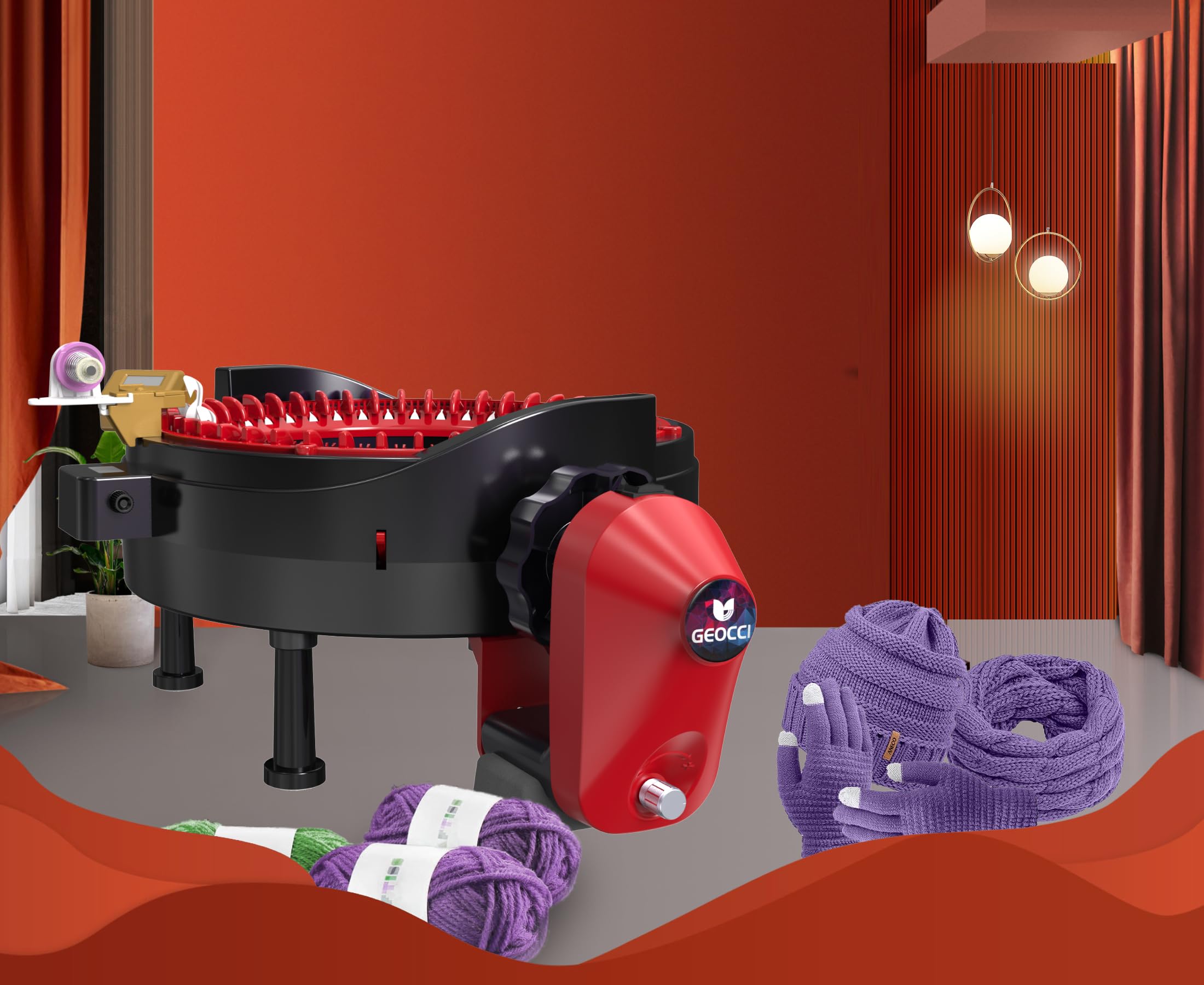 Snapklik.com : GEOCCI Knitting Machine Adapter, Suitable For ADDI 46 ...