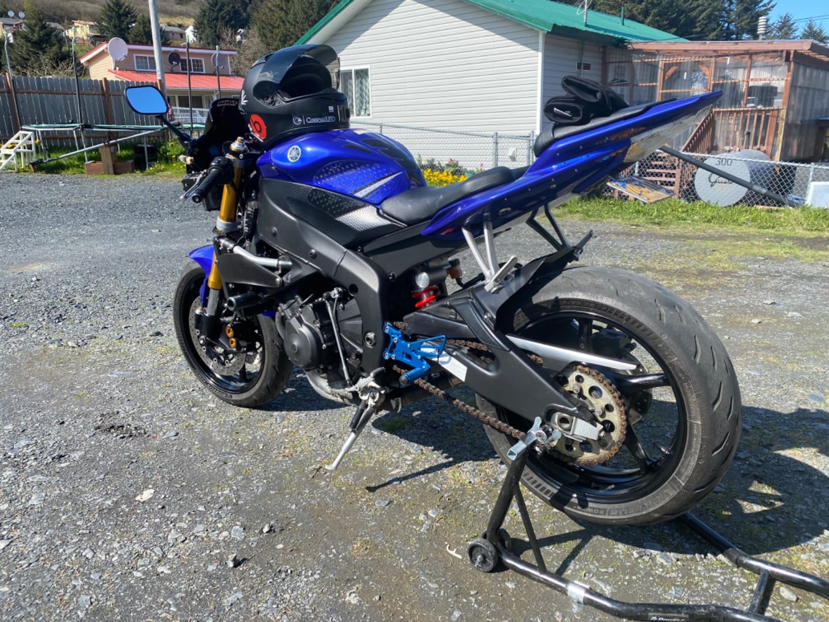 Amazon.com: Blaster-X Integrated LED Tail Light for 2006-2007 Yamaha ...