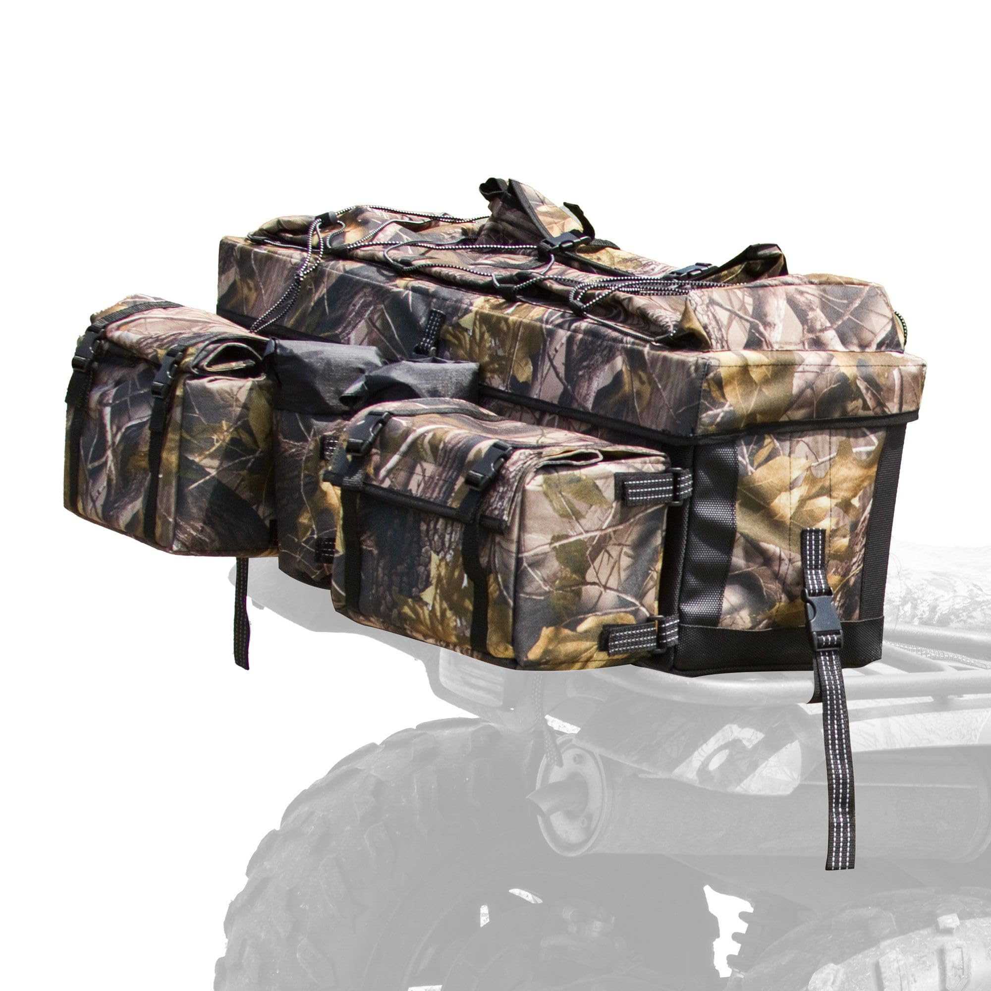 Amazon.com: Rage Powersports Camouflage ATV Cargo Rear Rack Gear Bag ...