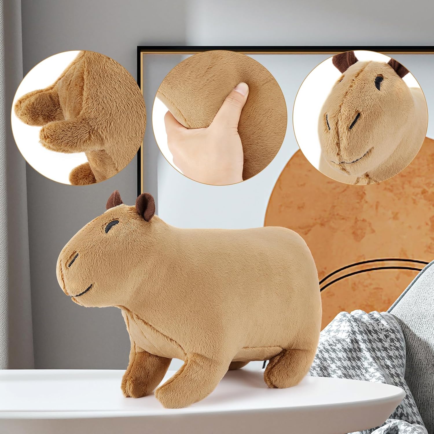 Capybara Stuffed Animal,Realistic Capybara Plush Morocco | Ubuy