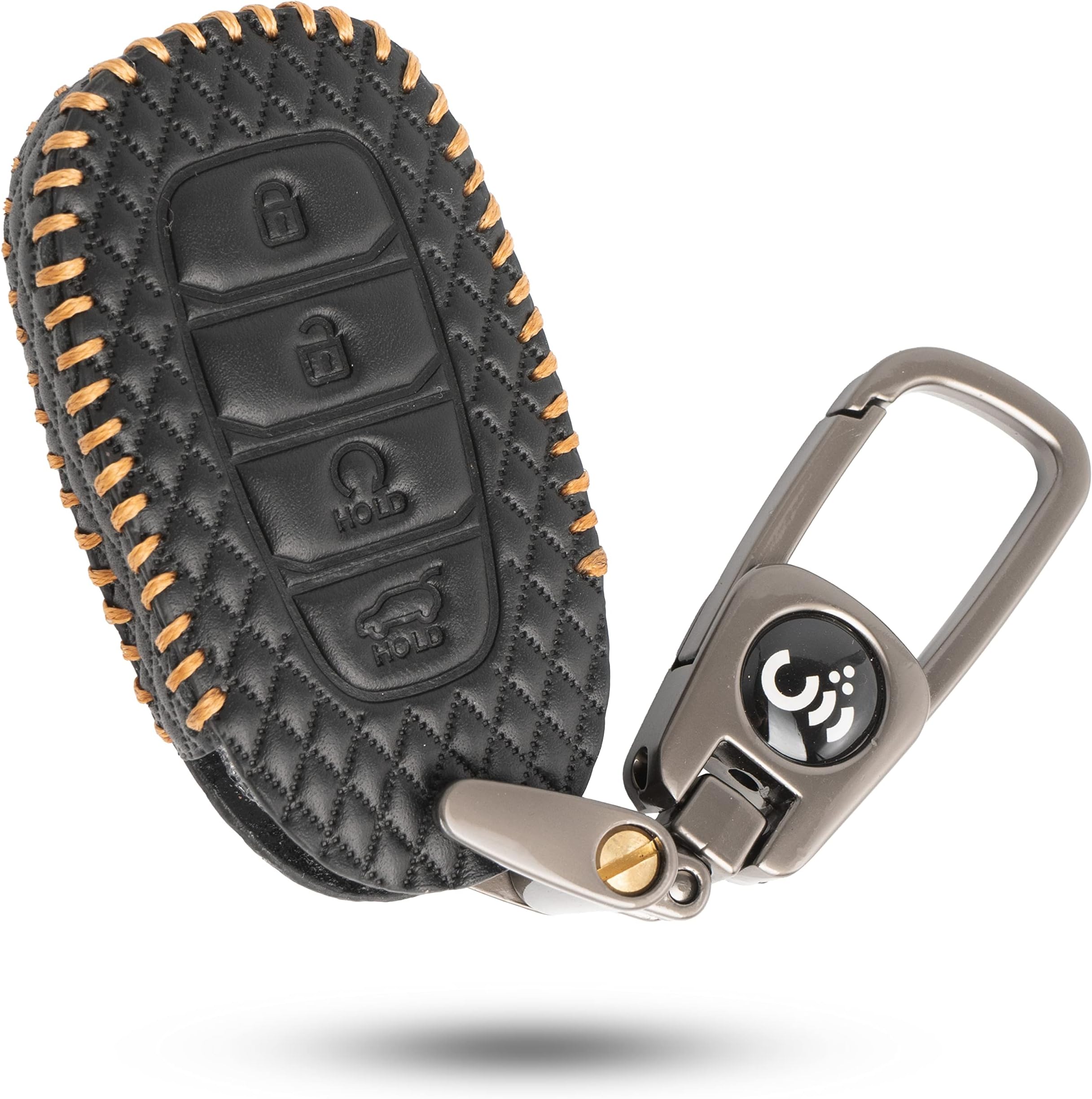 SHOPOFLUX Metal Key Cover Compatible with Hyundai Verna 2024 2023 | i20 ...