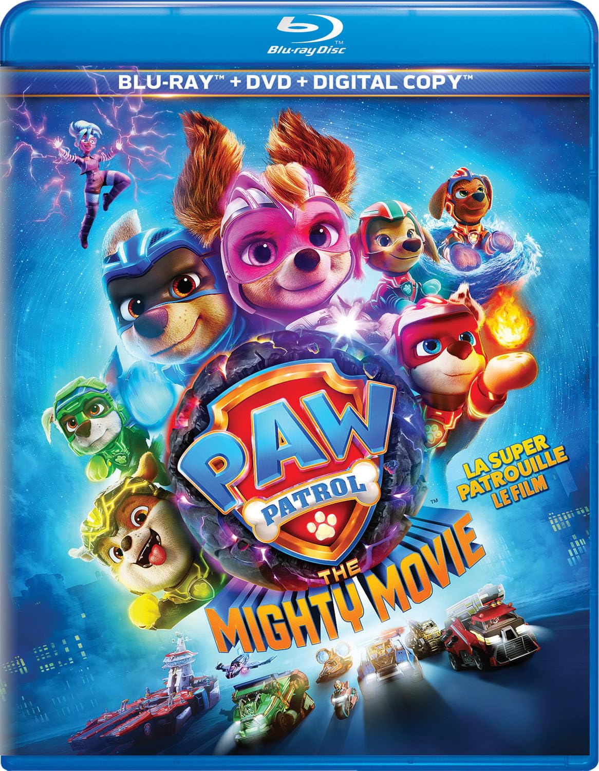 PAW Patrol: The Mighty Movie - Blu-ray + DVD (Bilingual): Amazon.ca ...