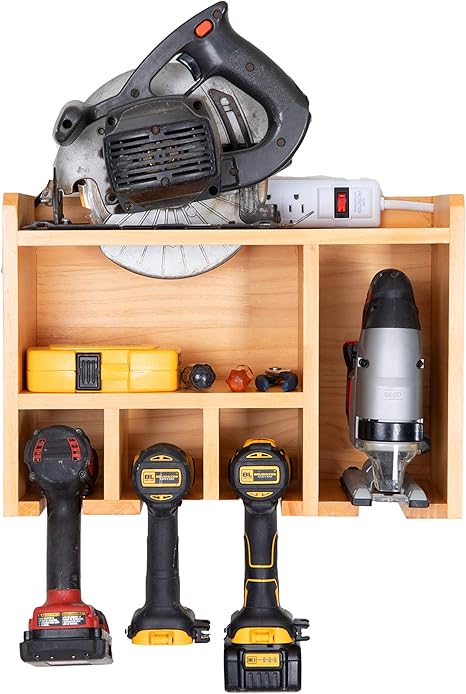 Amazon.com: Iron Forge Tools Power Tool Organizer for Garage - Fully ...