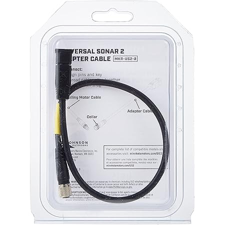 Amazon.com: MKR-US2-10 Universal Sonar 2 Adaptor Cable Fit for Lowrance ...