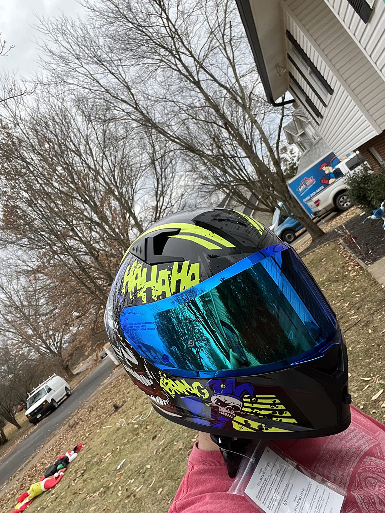 $33/mo - Finance ILM Motorcycle Helmet Full Face with Pinlock ...