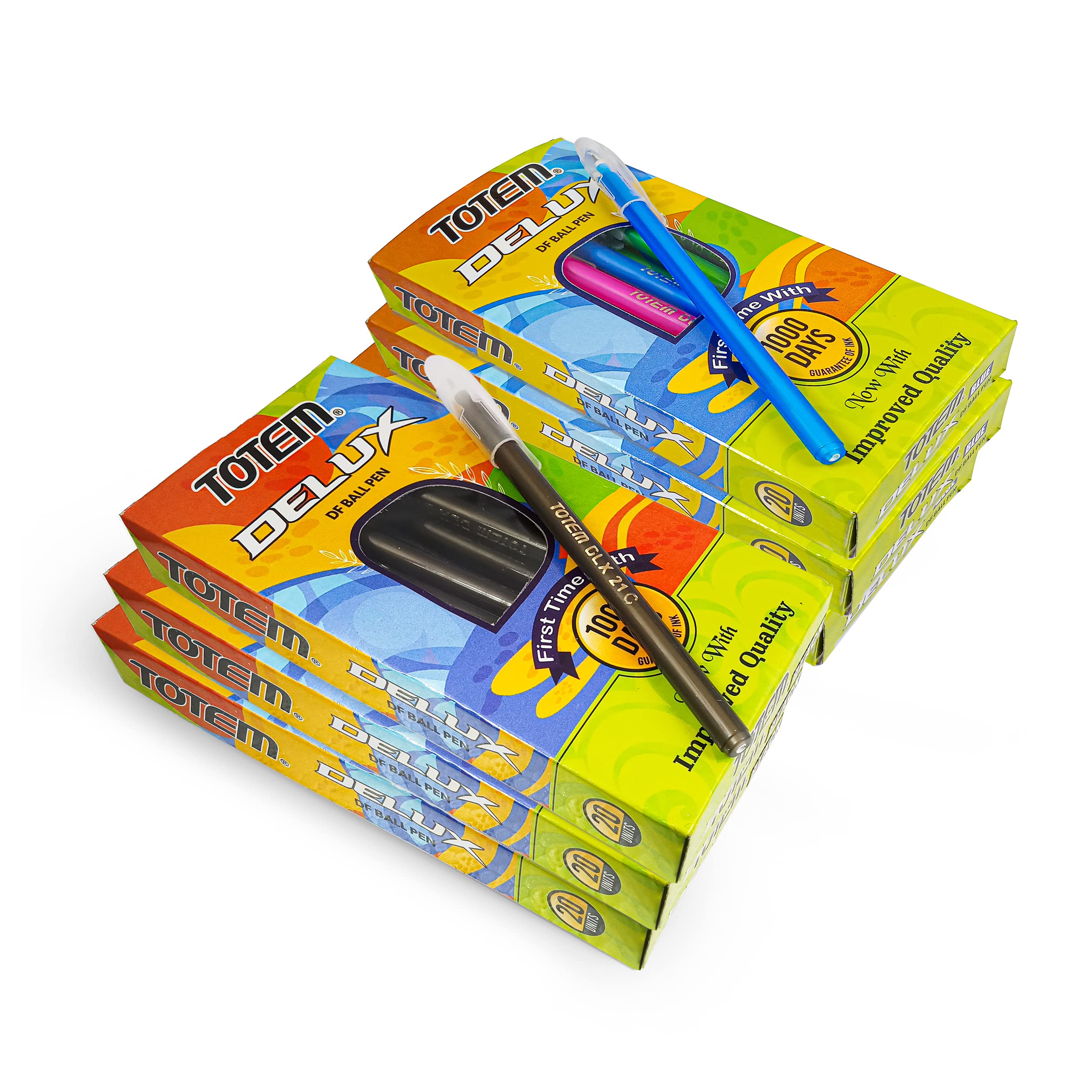 Snapklik.com : Totem Delux Ball Pens 120 Pcs