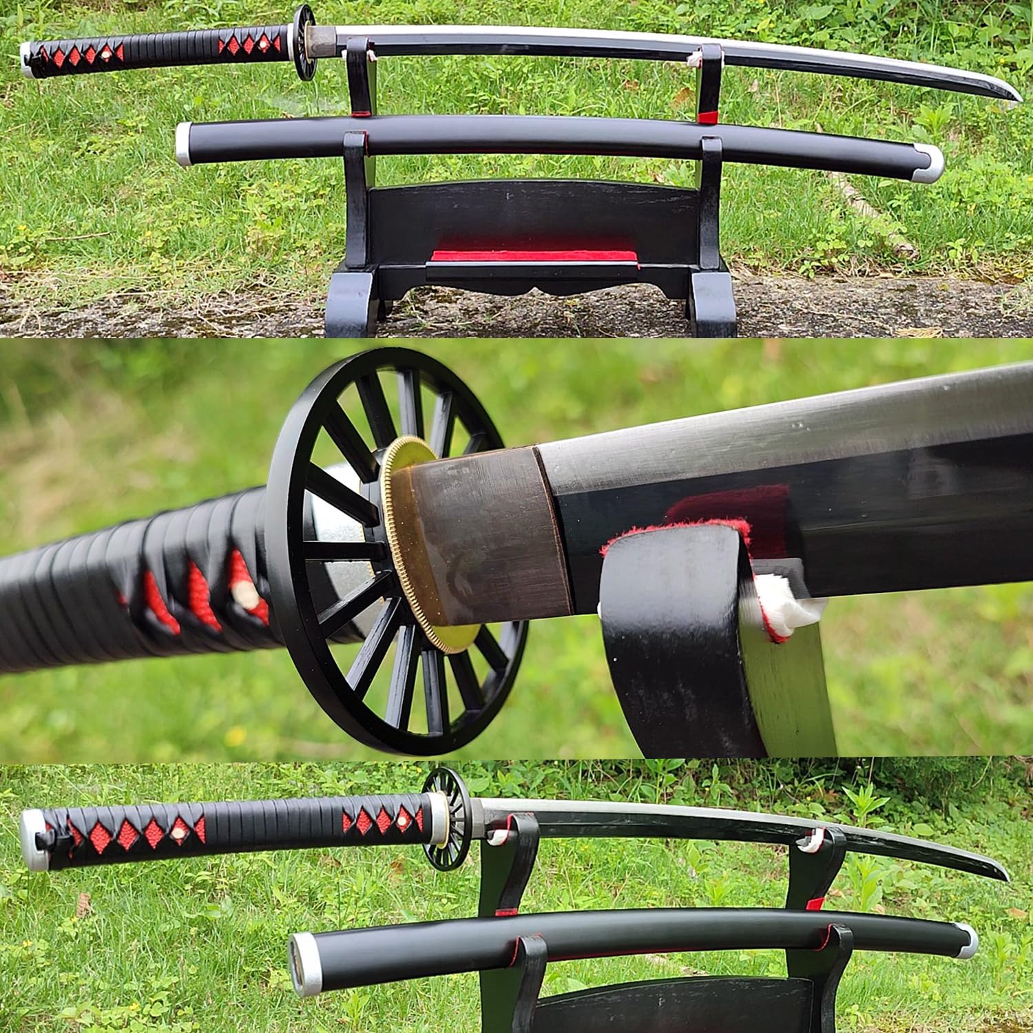 Buy HERO Japanese Anime , Hand Forged 1045 Carbon Steel Samurai Katana ...