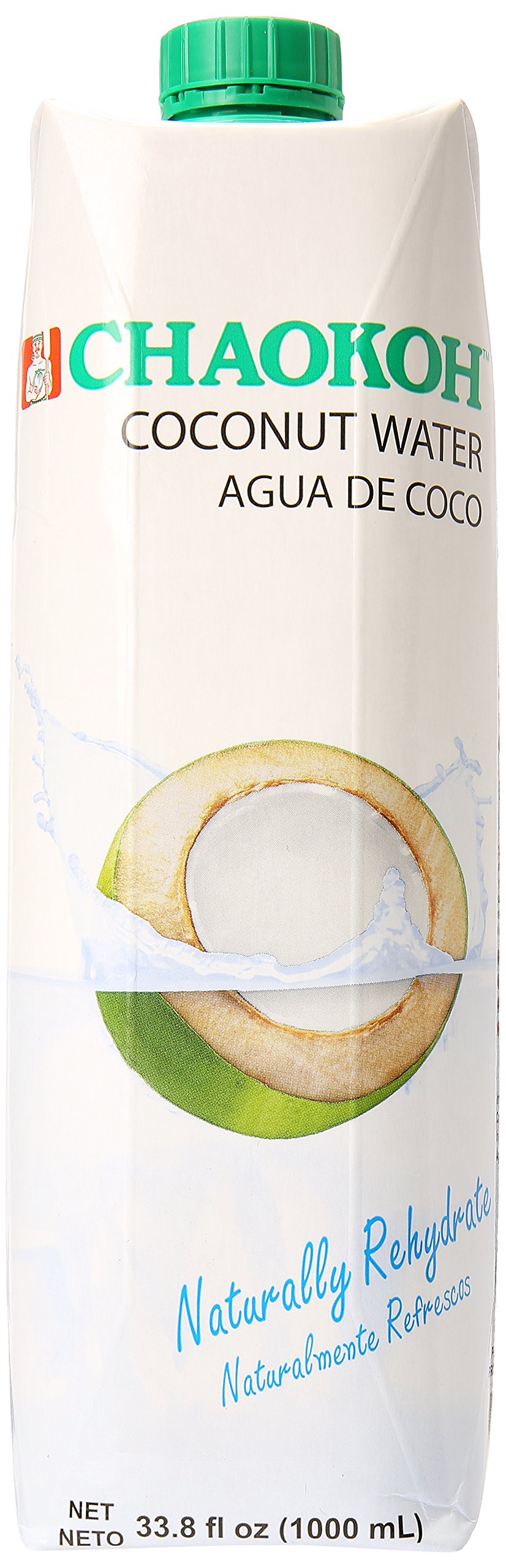 Amazon.com : Chaokoh 100% Naturally Rehydrate Real coconut water 33.8 ...