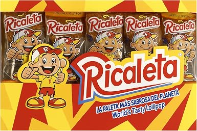 Paleta Ricaleta Tamarindo - Paleta dulce de caramelo con interior sabor ...