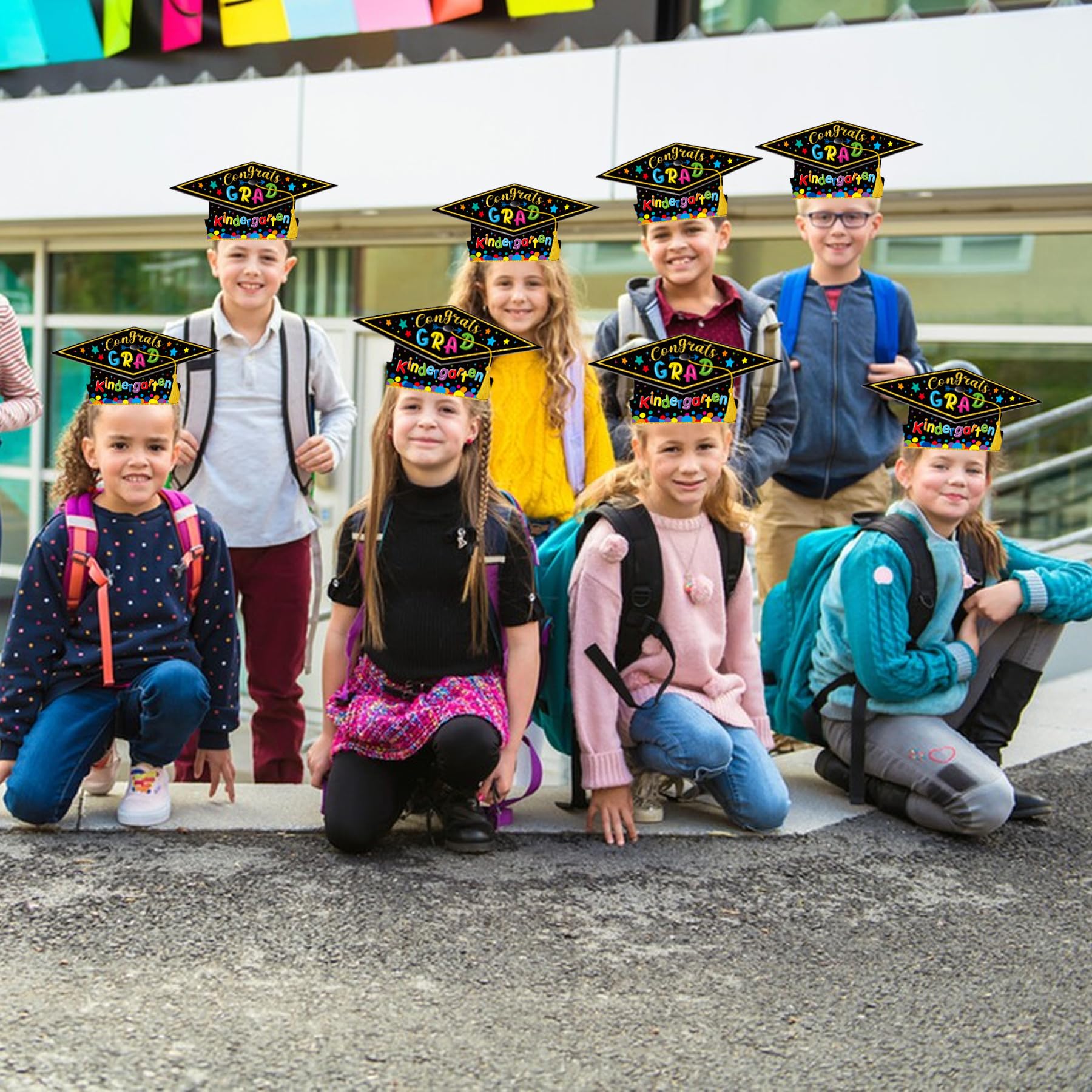 Snapklik.com : 30 Pieces Preschool Paper Graduation Crown For Kids ...