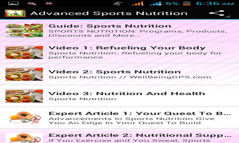 Advanced Sports Nutrition - App on Amazon Appstore