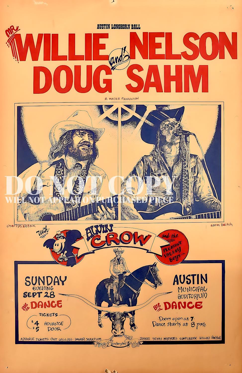 Amazon.com: Austin Longhorn Ball Poster - 11 X 17 - Legendary American ...