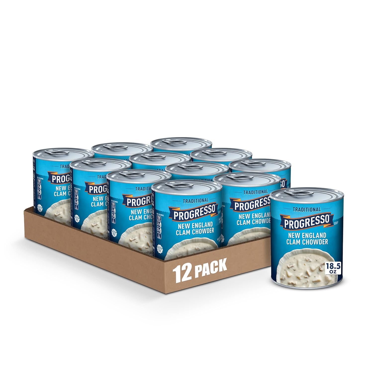 Amazon.com : Progresso New England Clam Chowder Soup, Traditional ...