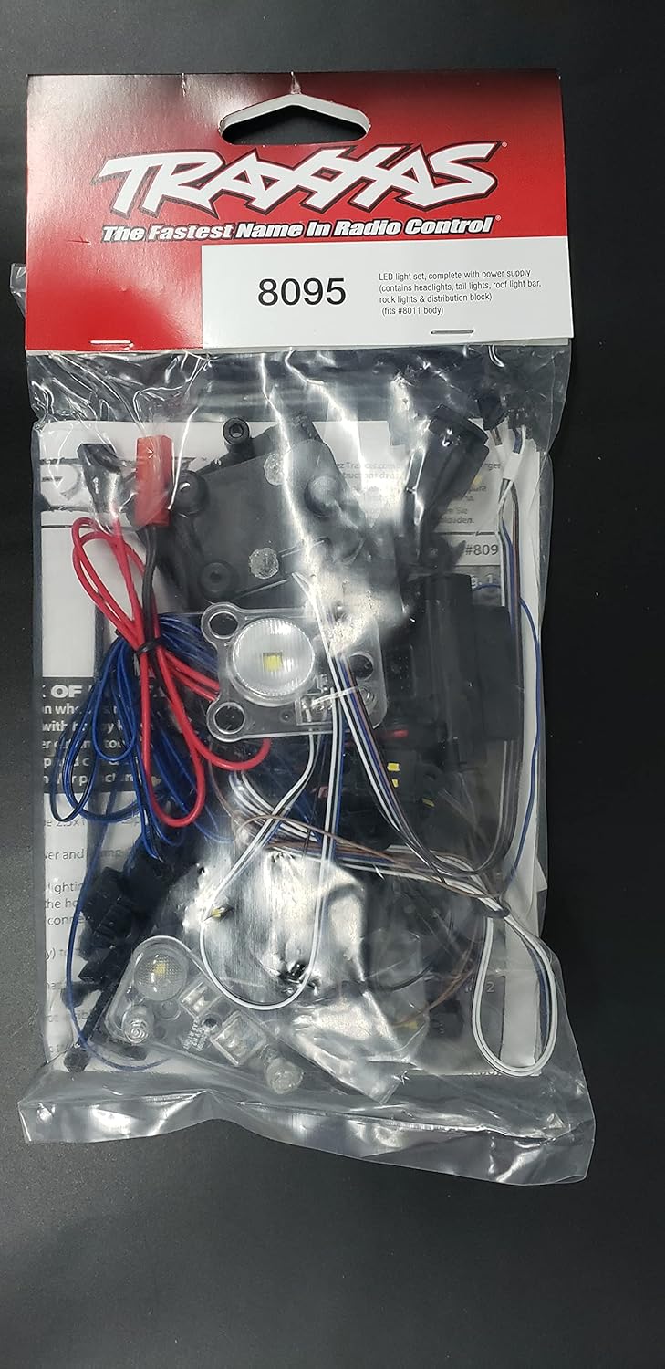 Amazon.com: Traxxas TRX-4 LED Light Set Complete with Power Supply ...