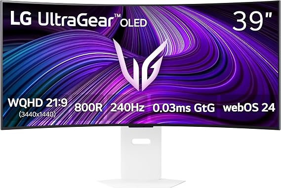 Amazon.com: LG 39GX90SA-W 39-inch Ultragear WQHD (3440 x 1440) OLED ...