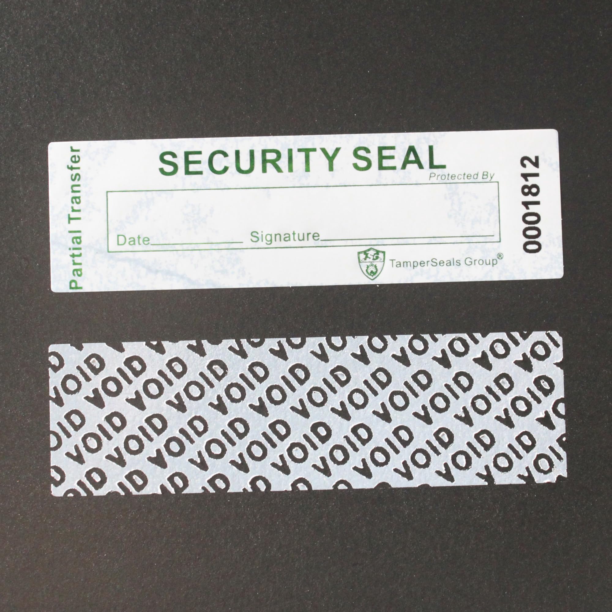 TamperSeals Group - 100pcs Partial Transfer Tamper Proof Security ...