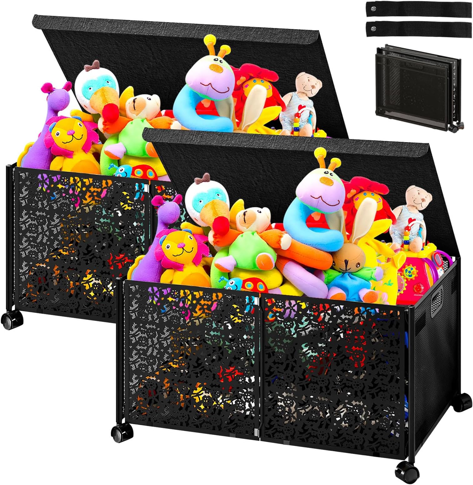 Amazon.com: Yoleduo Toy Storage, Toy Box Chest,Toy Storage Organizer ...