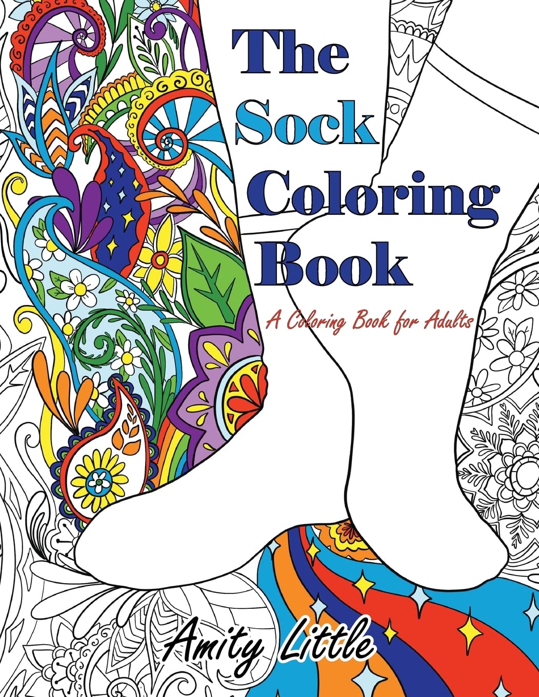 Amazon.com: The Sock Coloring Book: A Coloring Book for Adults ...