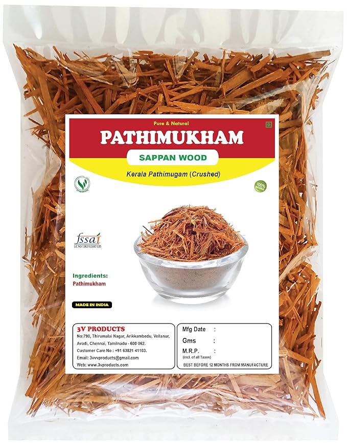 3V PRODUCTS Pathimukham 100g | Sappan Wood | Patang | Kerala Pathimugam ...