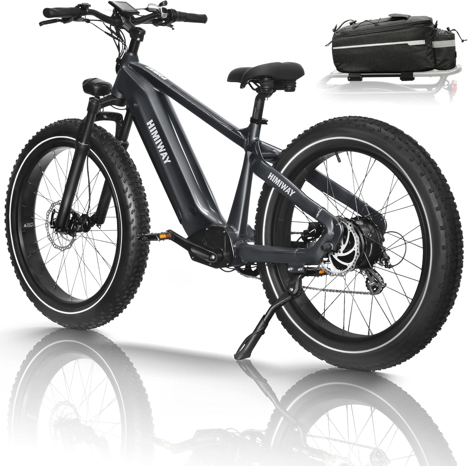 Himiway Zebra Vélo électrique 60 ~ 80 mi longue portée, moteur 750 W ...